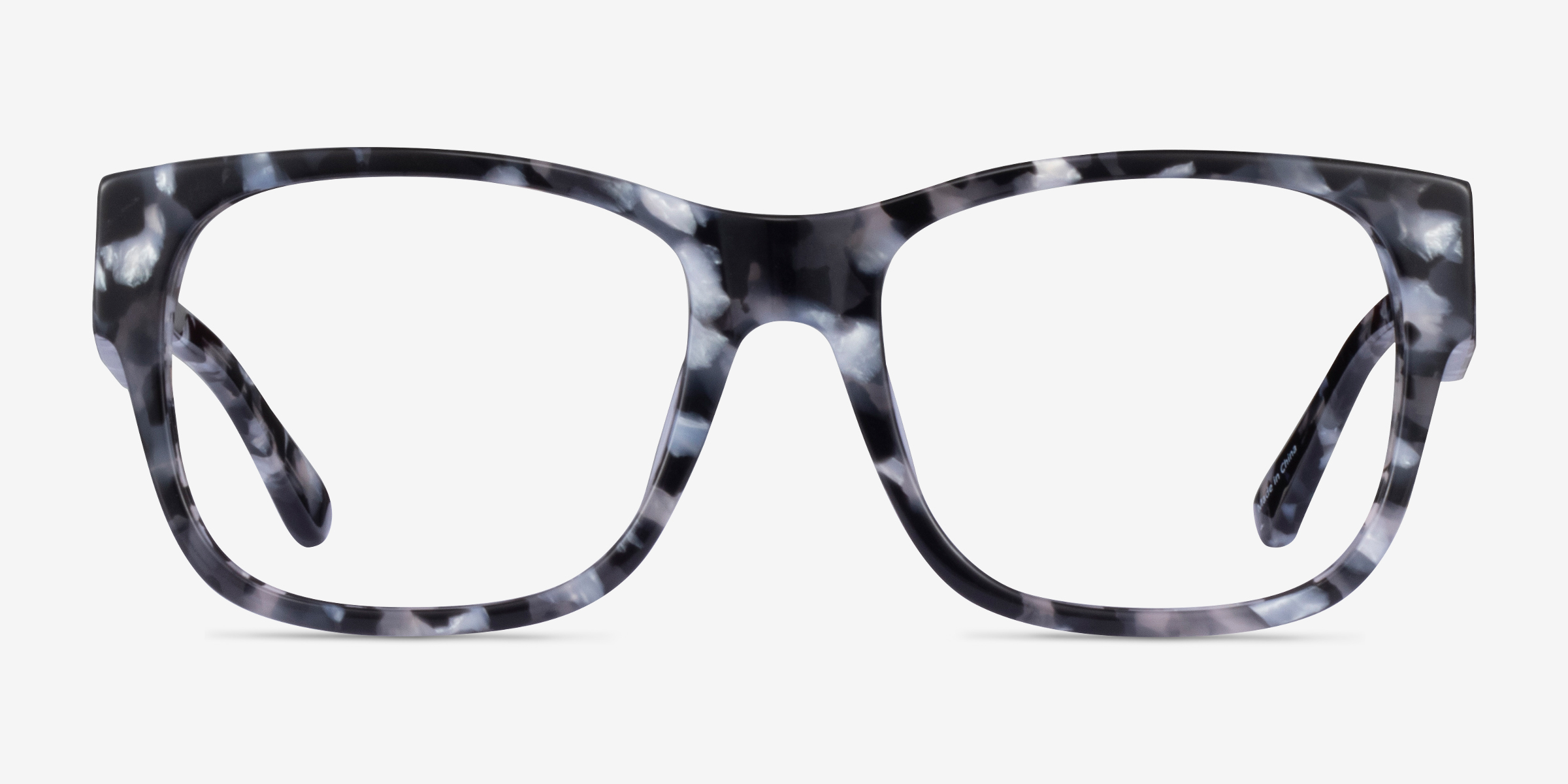 Gemma Square Gray Tortoise Glasses for Women | Eyebuydirect