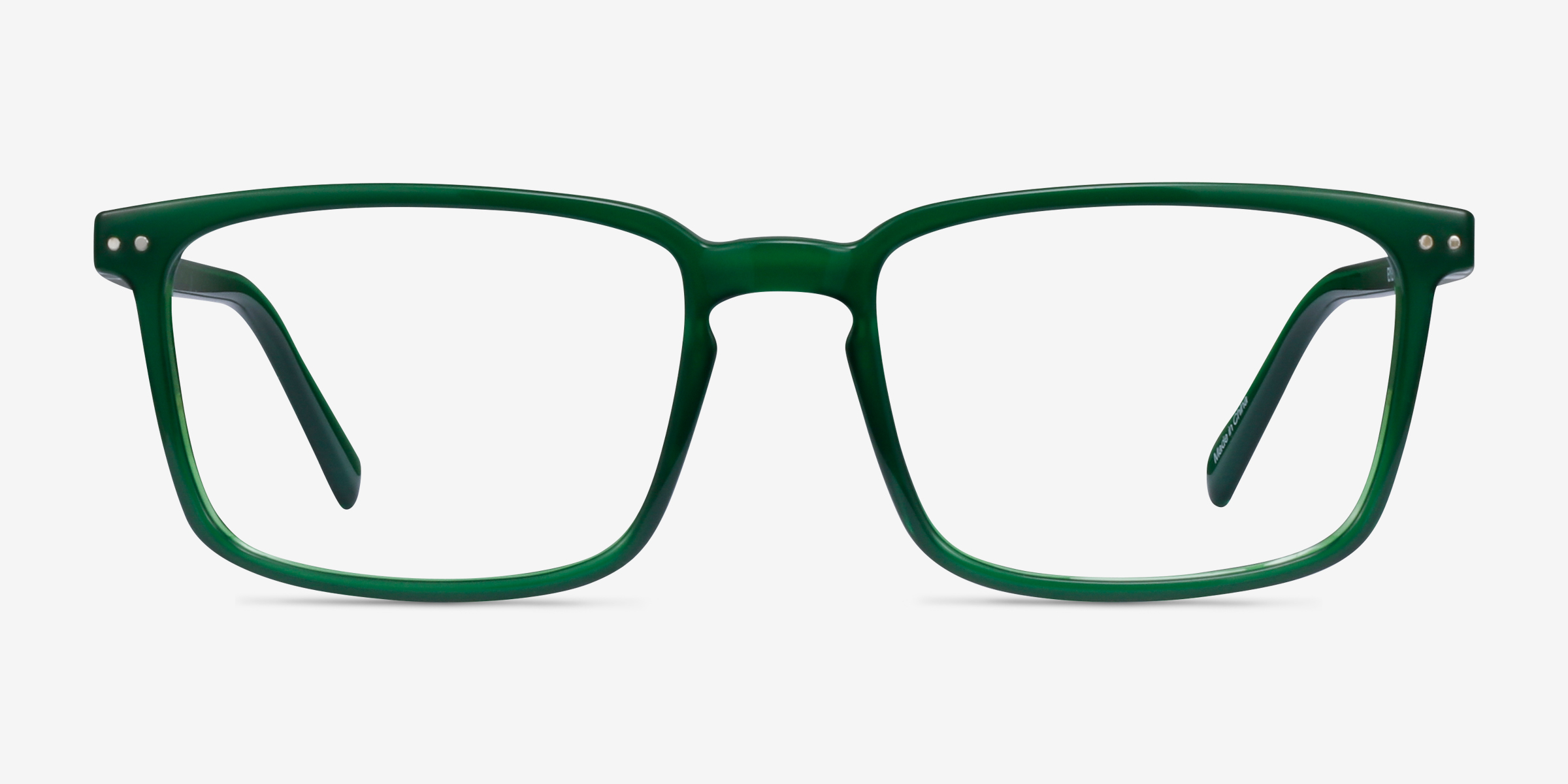 Moringa Rectangle Green Full Rim Eyeglasses | Eyebuydirect