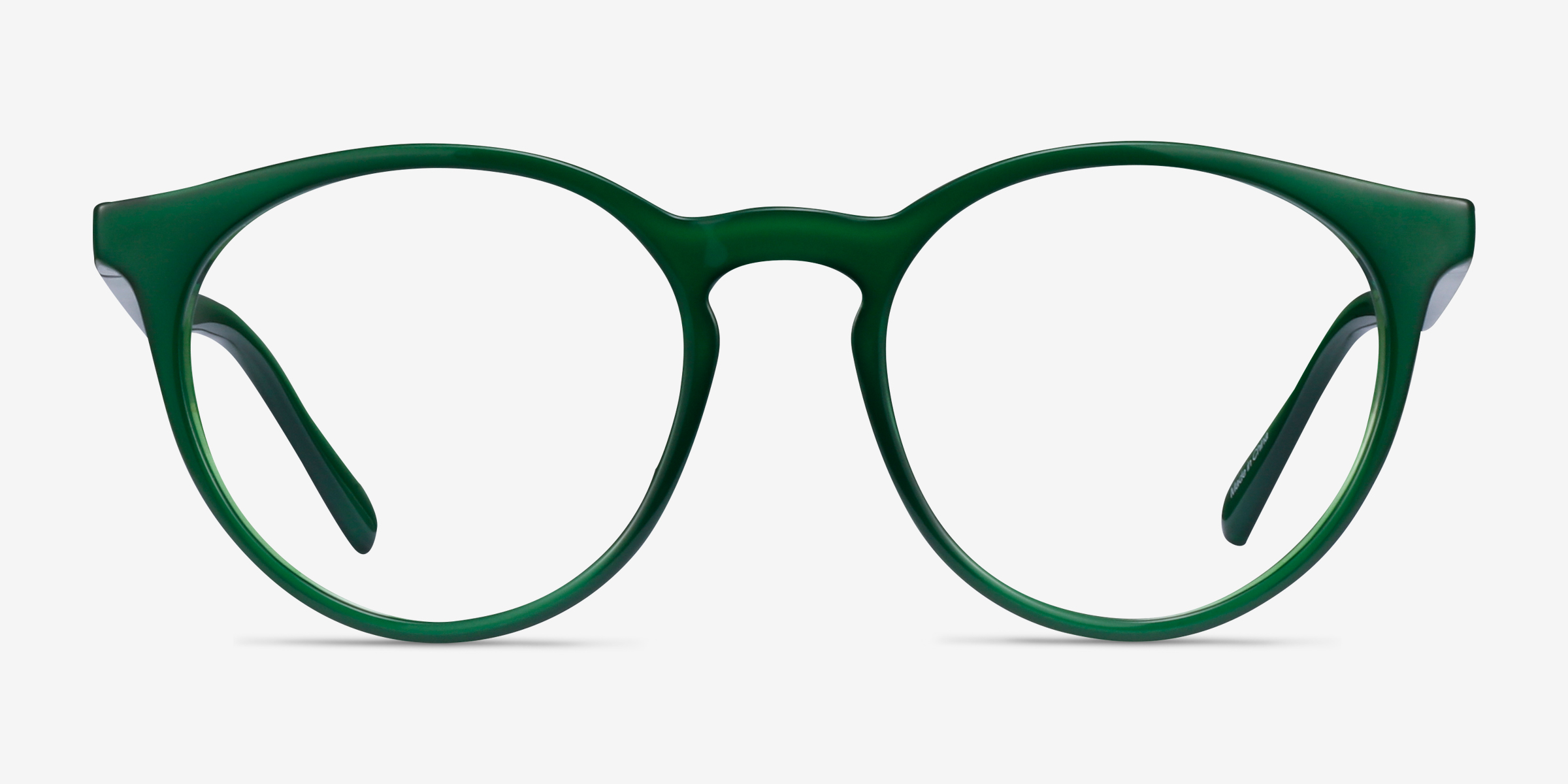 Ginkgo Round Green Full Rim Eyeglasses | Eyebuydirect