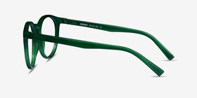 Ginkgo Round Green Full Rim Eyeglasses | Eyebuydirect