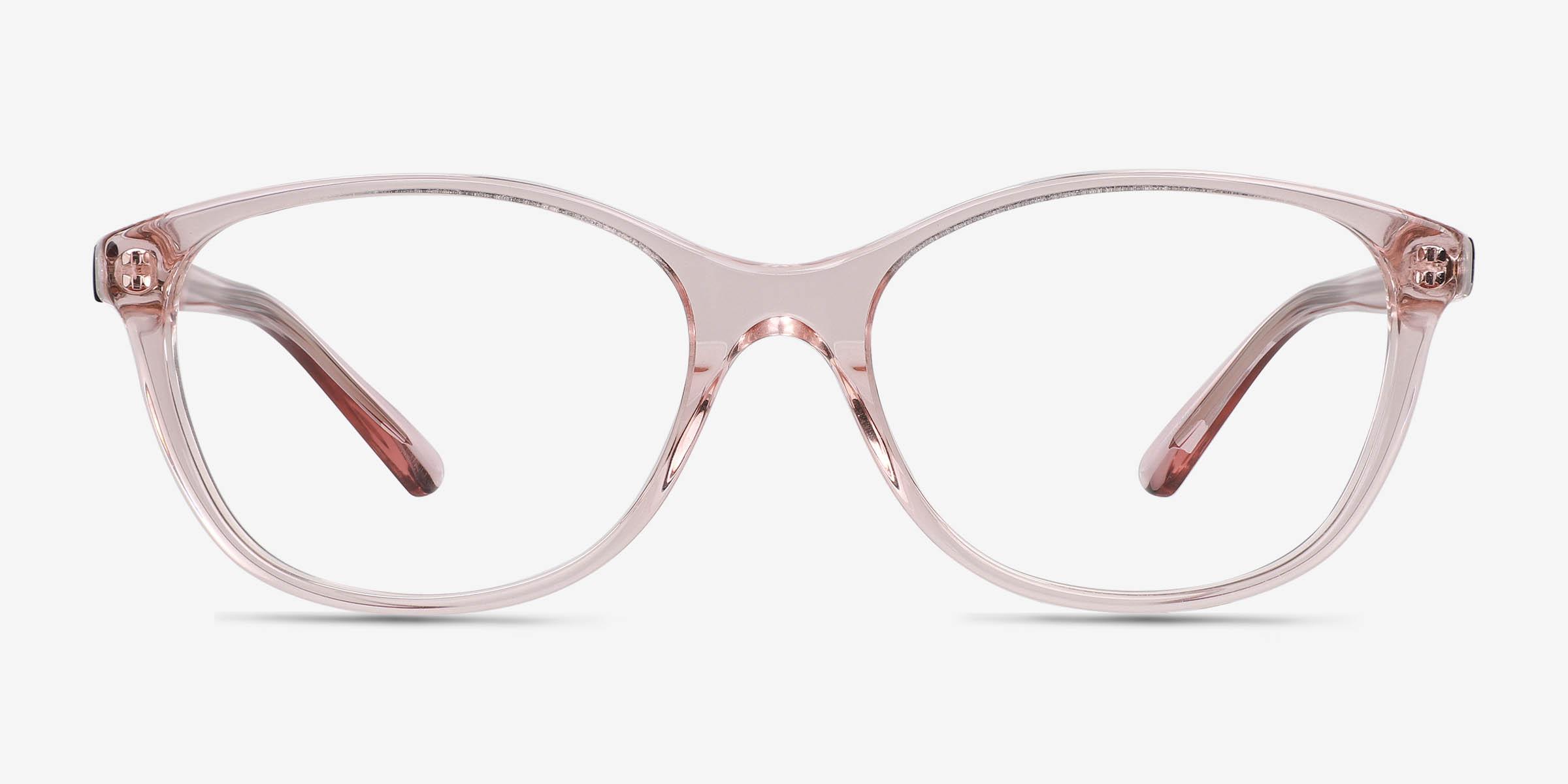 Piper Cat Eye Clear Pink Glasses for Women | Eyebuydirect