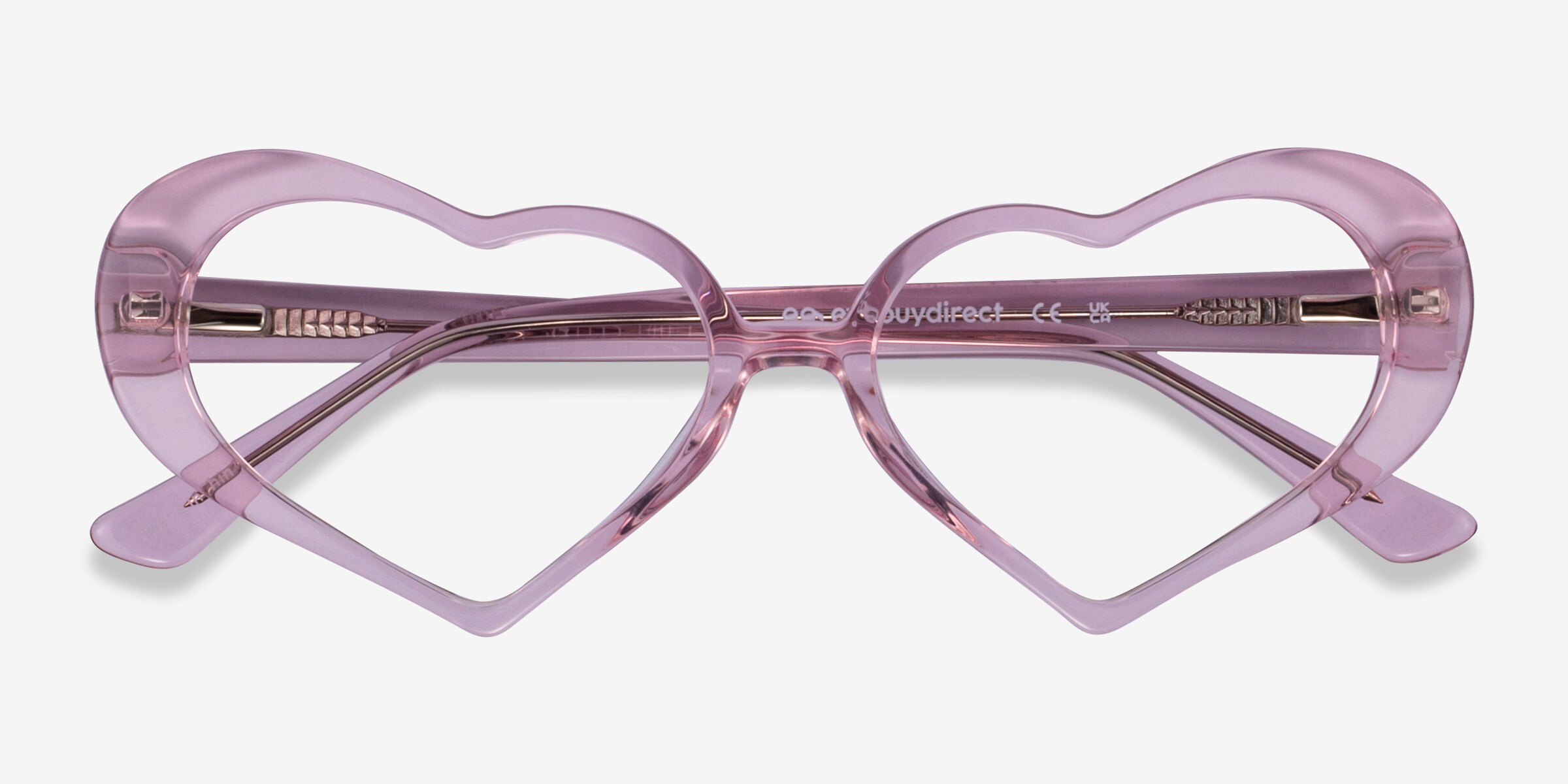 Pink crystal eyeglasses store
