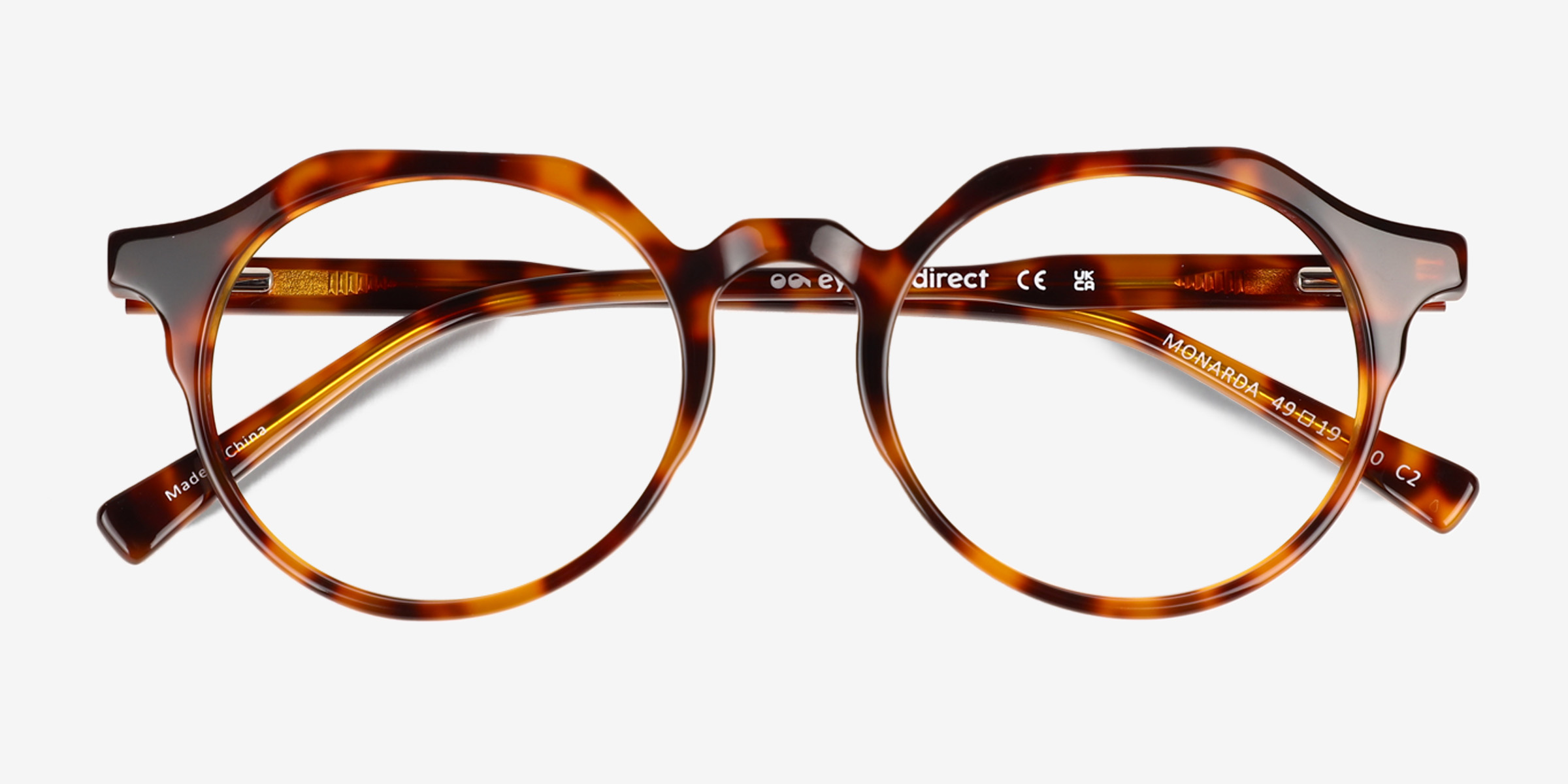 Monarda Round Tortoise Full Rim Eyeglasses | Eyebuydirect