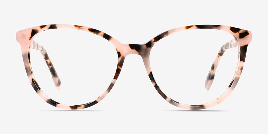 Yarrow Cat Eye Ivory Tortoise Glasses for Women | Eyebuydirect