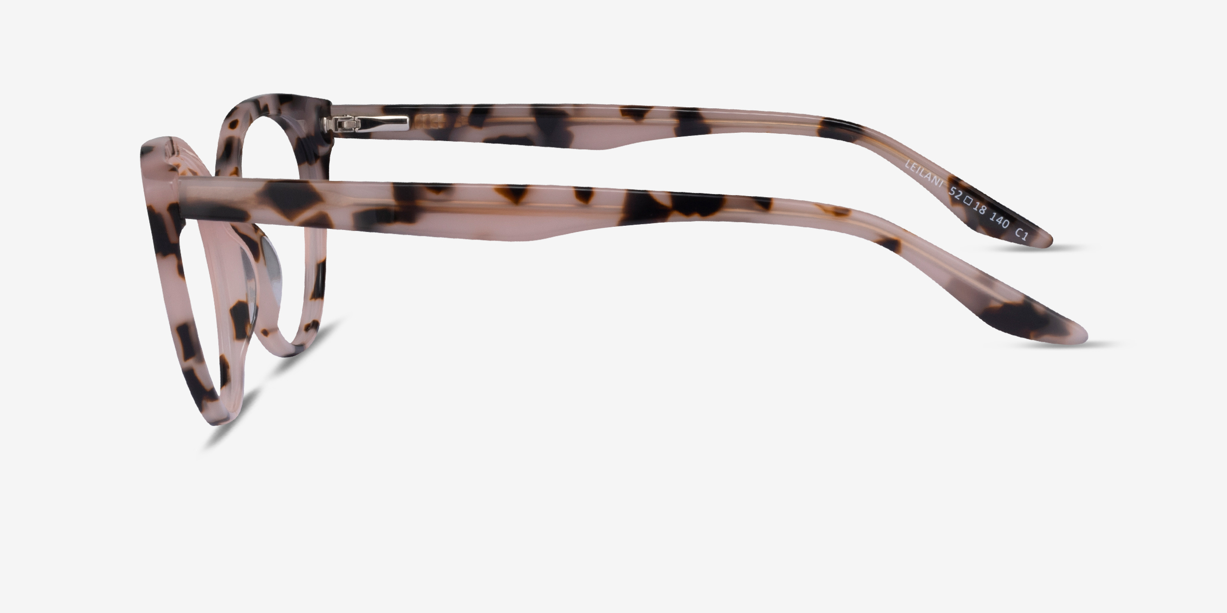 Leilani Cat Eye Pink Tortoise Glasses for Women | Eyebuydirect
