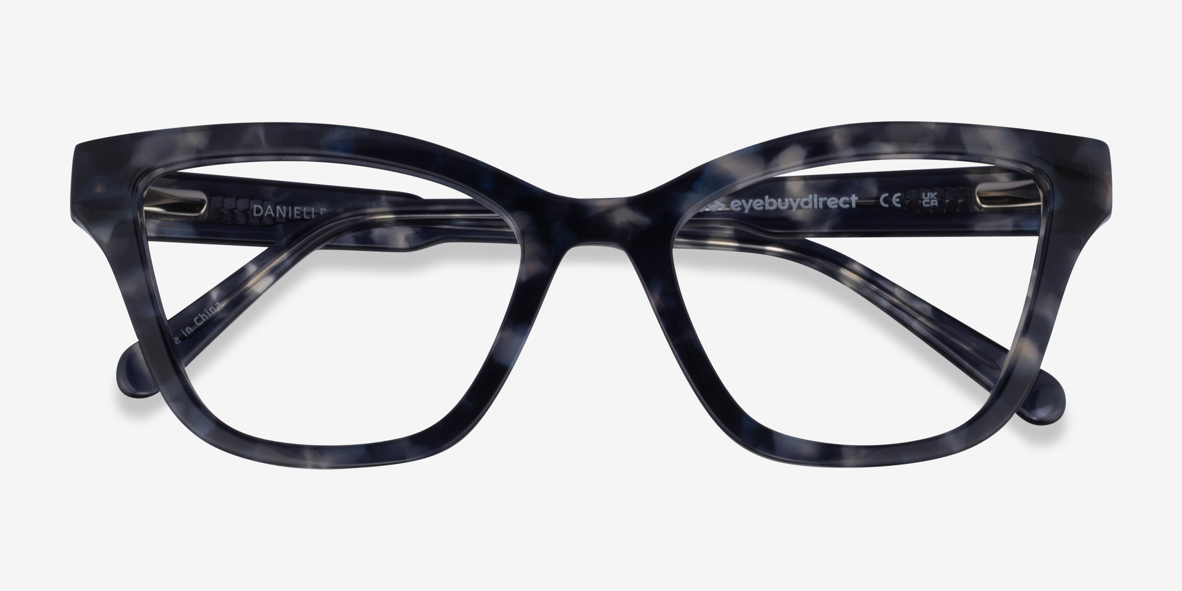 Danielle Cat Eye Gray Tortoise Glasses For Women Eyebuydirect Canada
