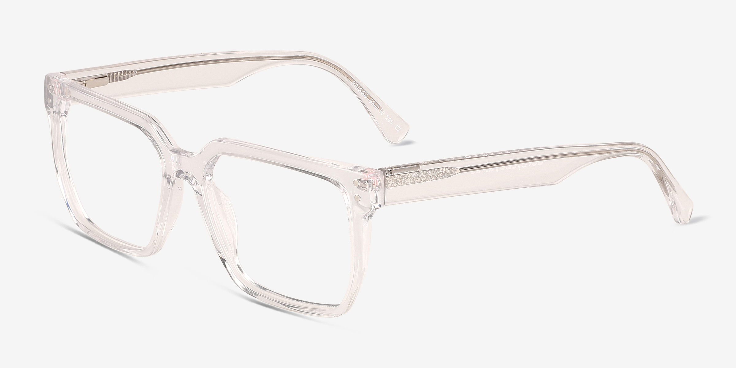 Briggs Square Clear Full Rim Eyeglasses | Eyebuydirect