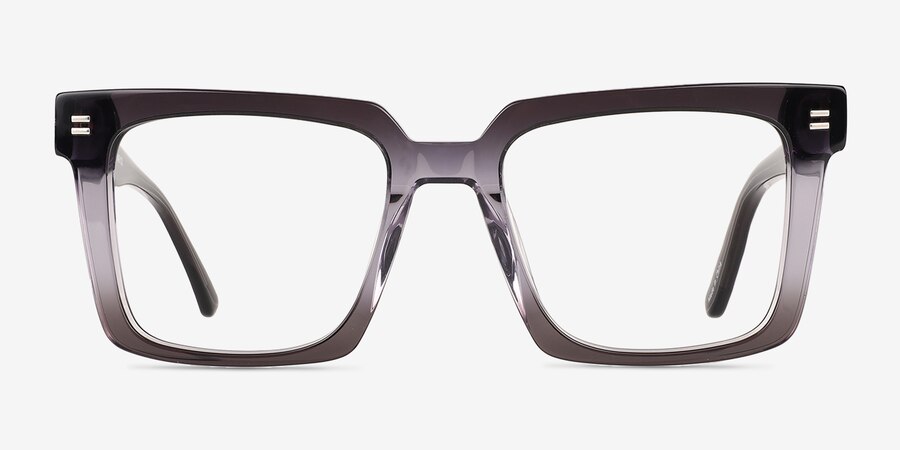 Vineyard Square Gradient Smoke Full Rim Eyeglasses | Eyebuydirect