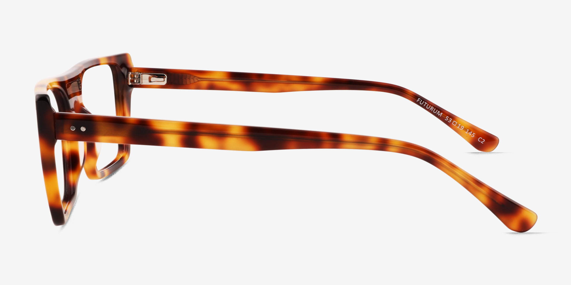 Futurum Square Tortoise Full Rim Eyeglasses | Eyebuydirect