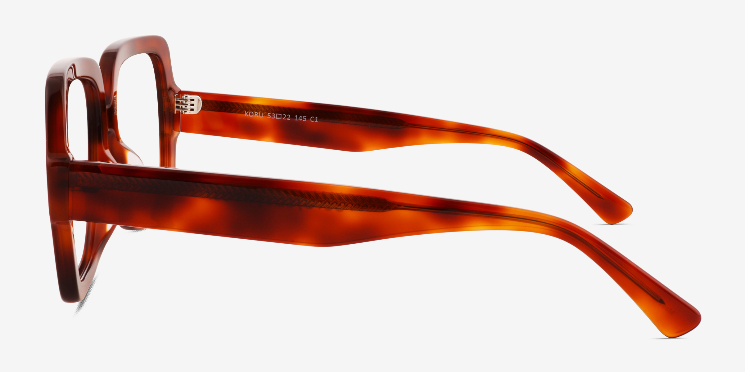 Koru Square Tortoise Full Rim Eyeglasses | Eyebuydirect