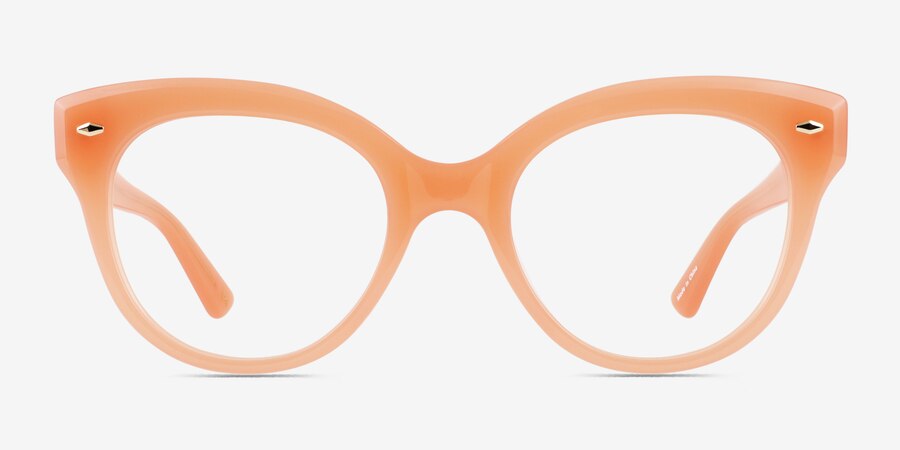 Briar Cat Eye Orange Glasses for Women | Eyebuydirect
