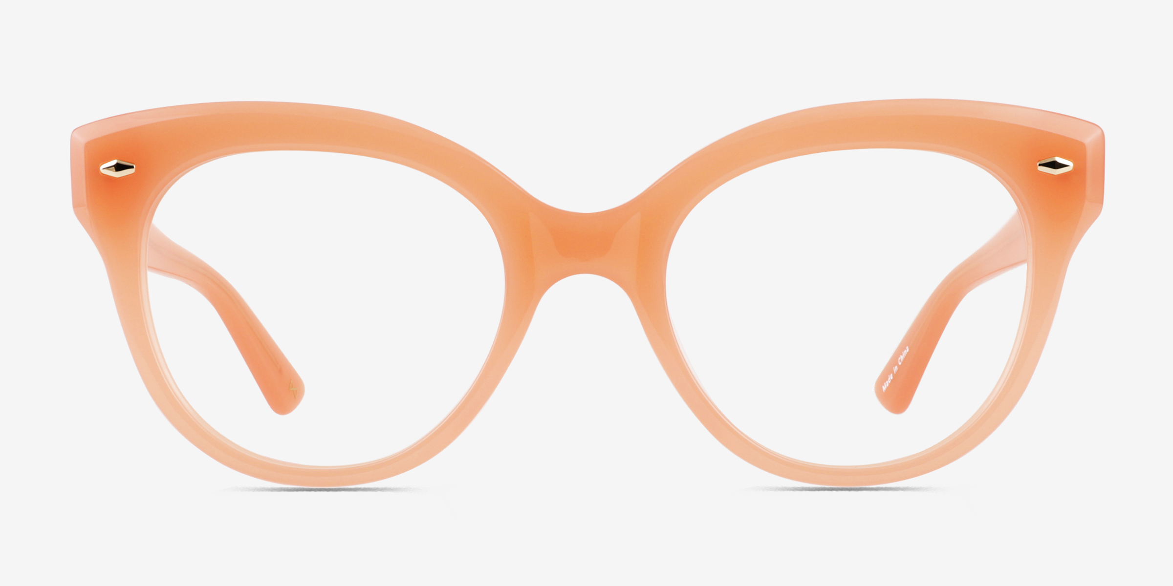 Briar Cat Eye Orange Glasses for Women | Eyebuydirect
