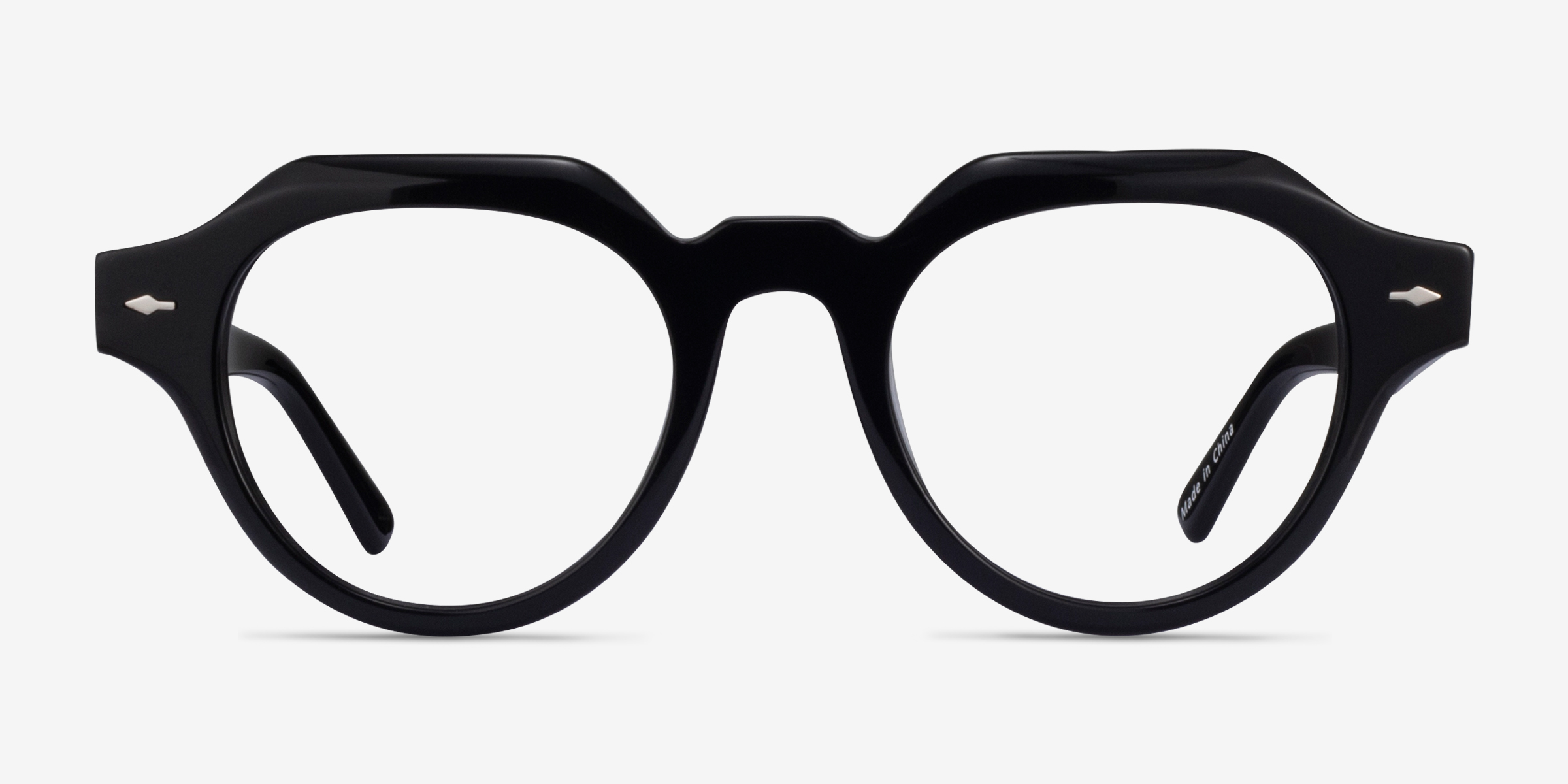 Remy Round Black Full Rim Eyeglasses Eyebuydirect