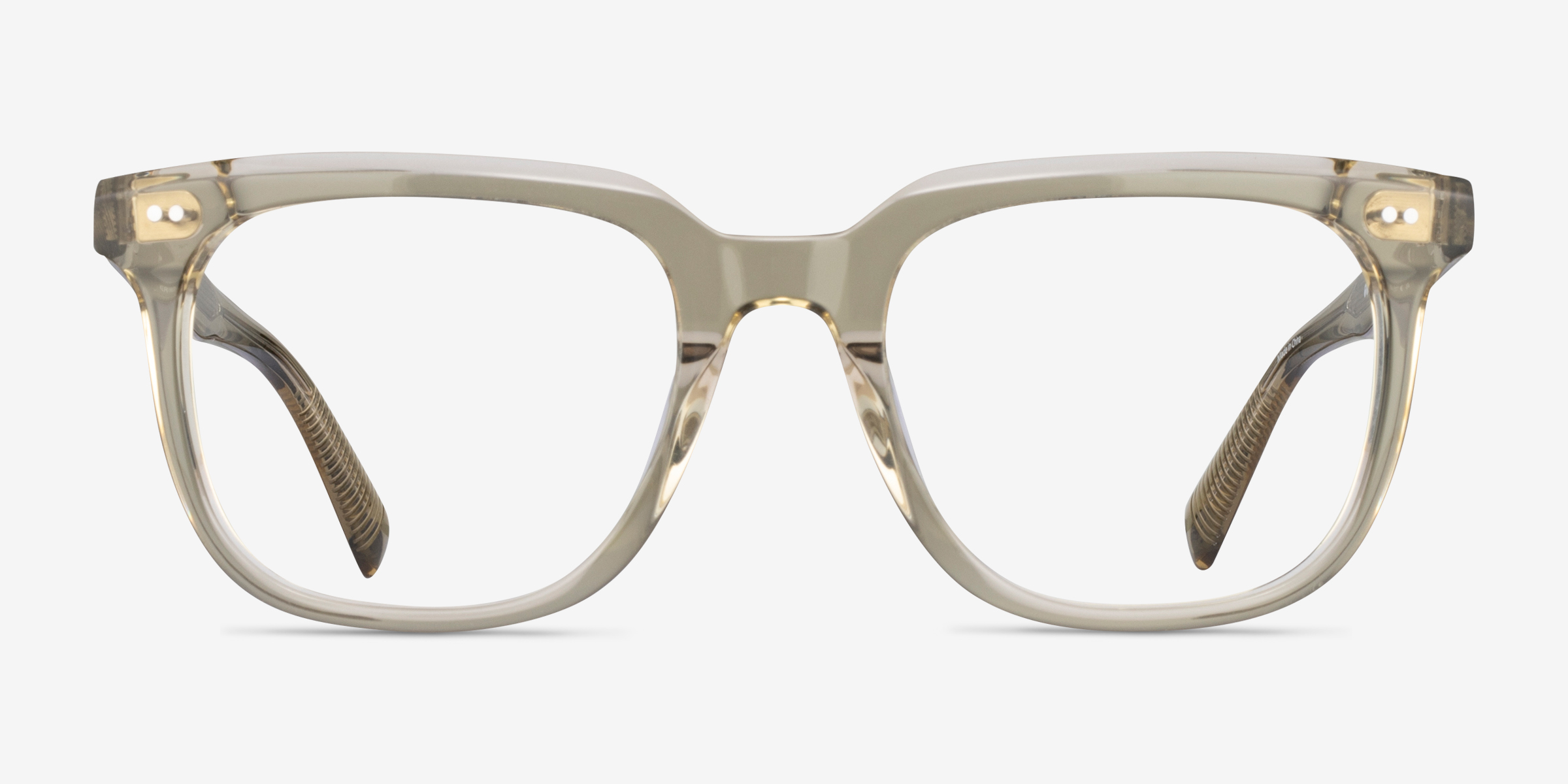 Kerr Wayfarer Clear Green Full Rim Eyeglasses | Eyebuydirect