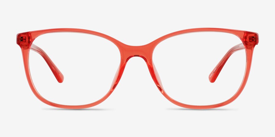 Kieran Cat Eye Clear Pink Glasses for Women | Eyebuydirect