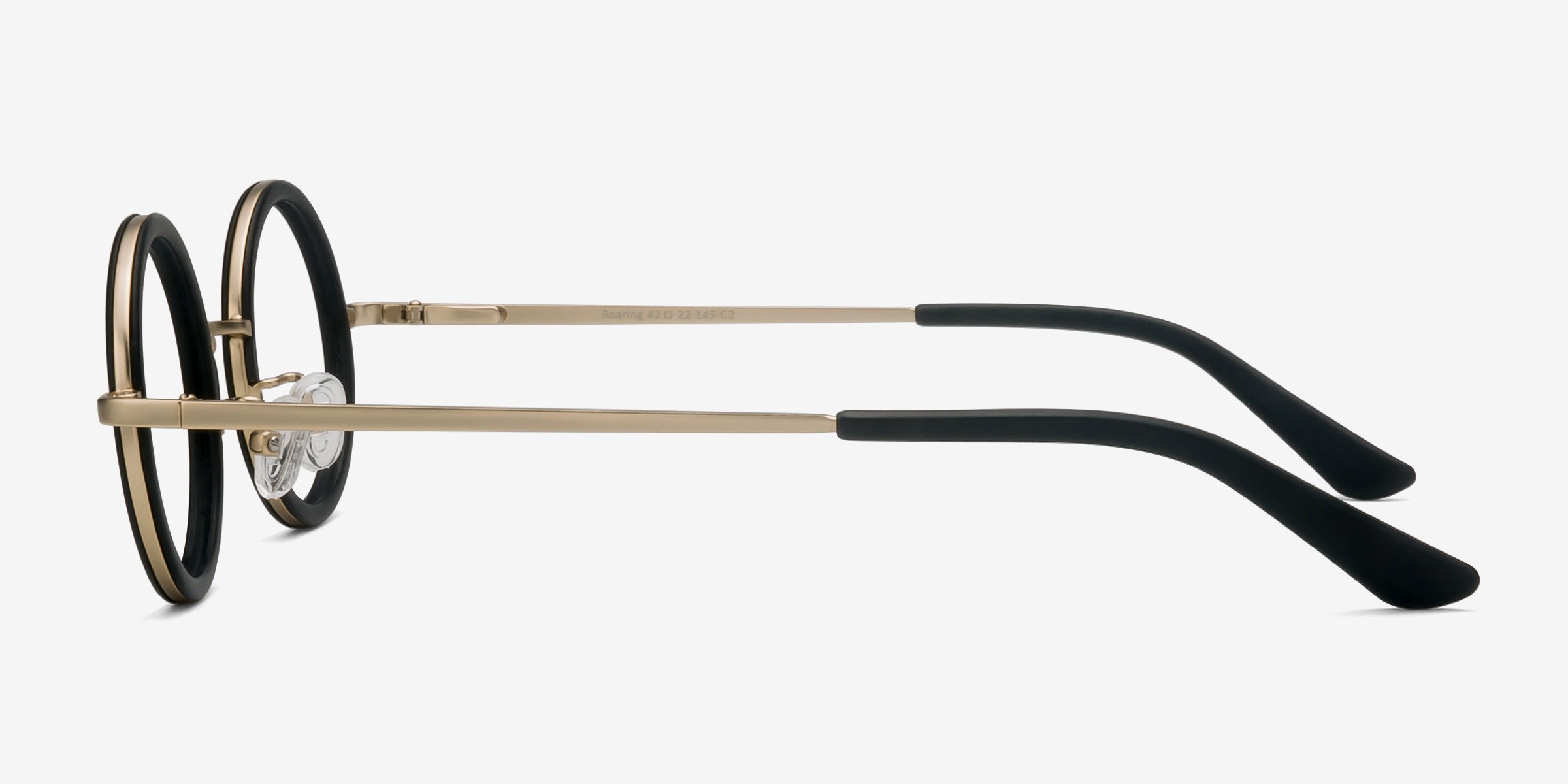 Roaring Round Black Full Rim Eyeglasses | Eyebuydirect