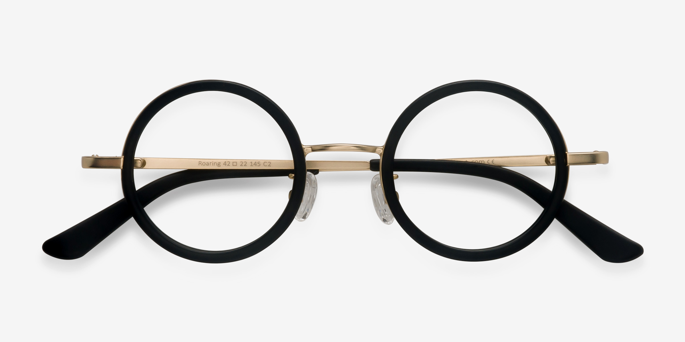 Roaring Round Black Full Rim Eyeglasses Eyebuydirect