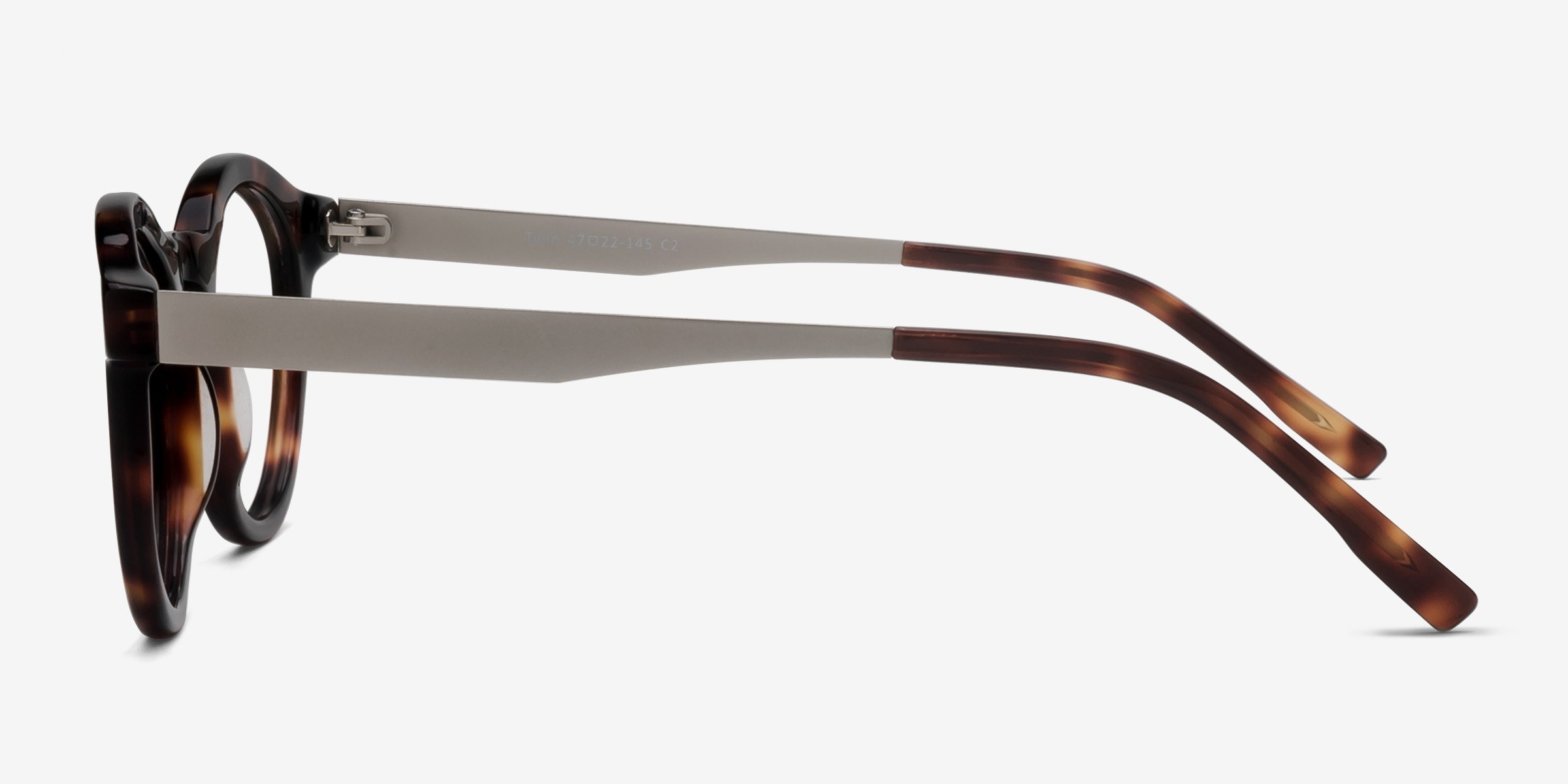 Twin Round Tortoise Full Rim Eyeglasses | Eyebuydirect