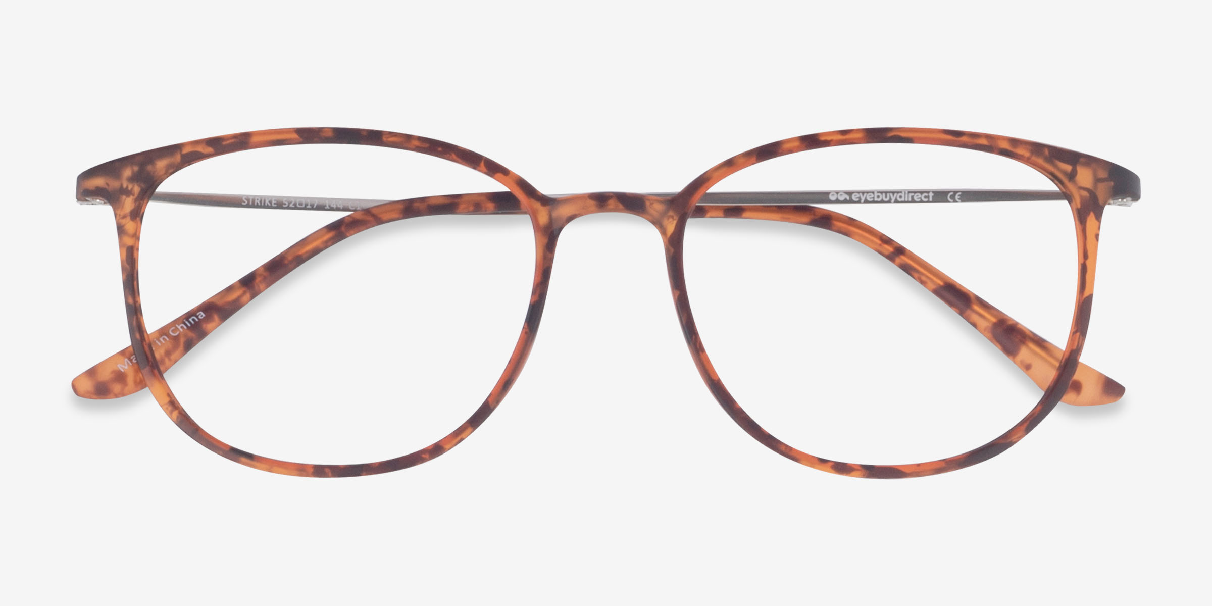 Strike Square Matte Tortoise Full Rim Eyeglasses | Eyebuydirect