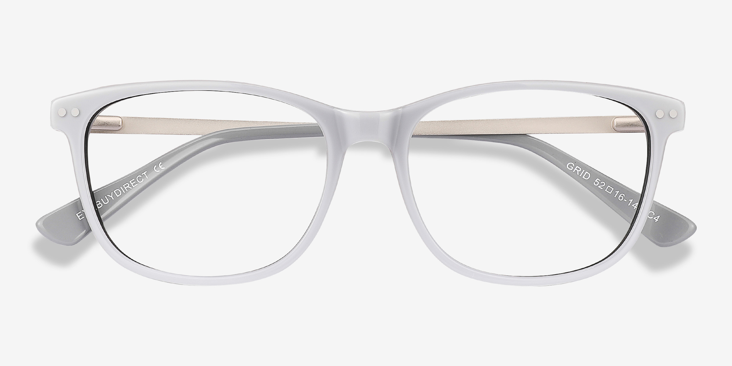 Grid Gray Glasses for Women | Eyebuydirect