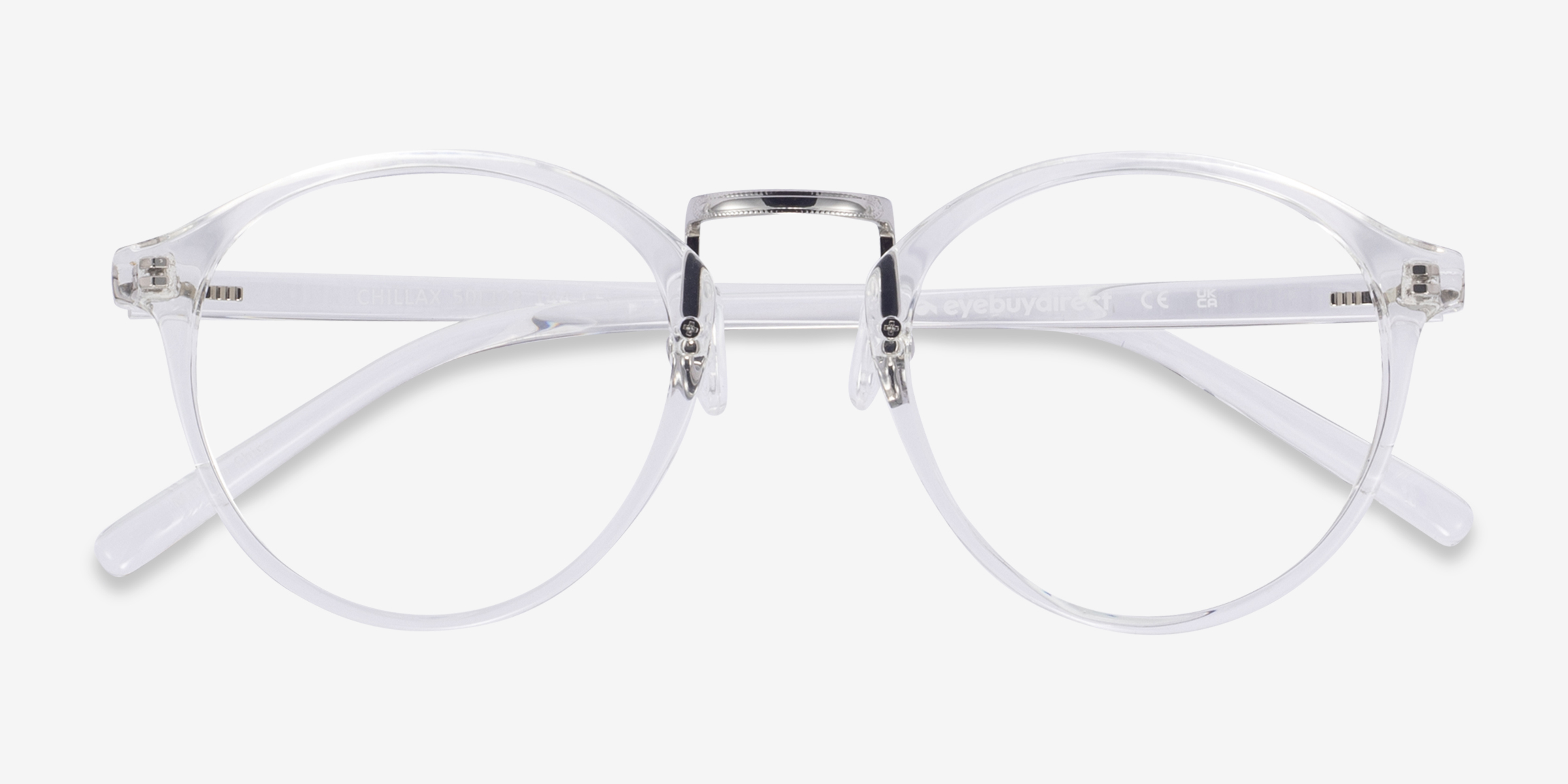Chillax Round Clear Full Rim Eyeglasses Eyebuydirect