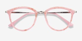 Lightworks Round Pink Glasses for Women | Eyebuydirect