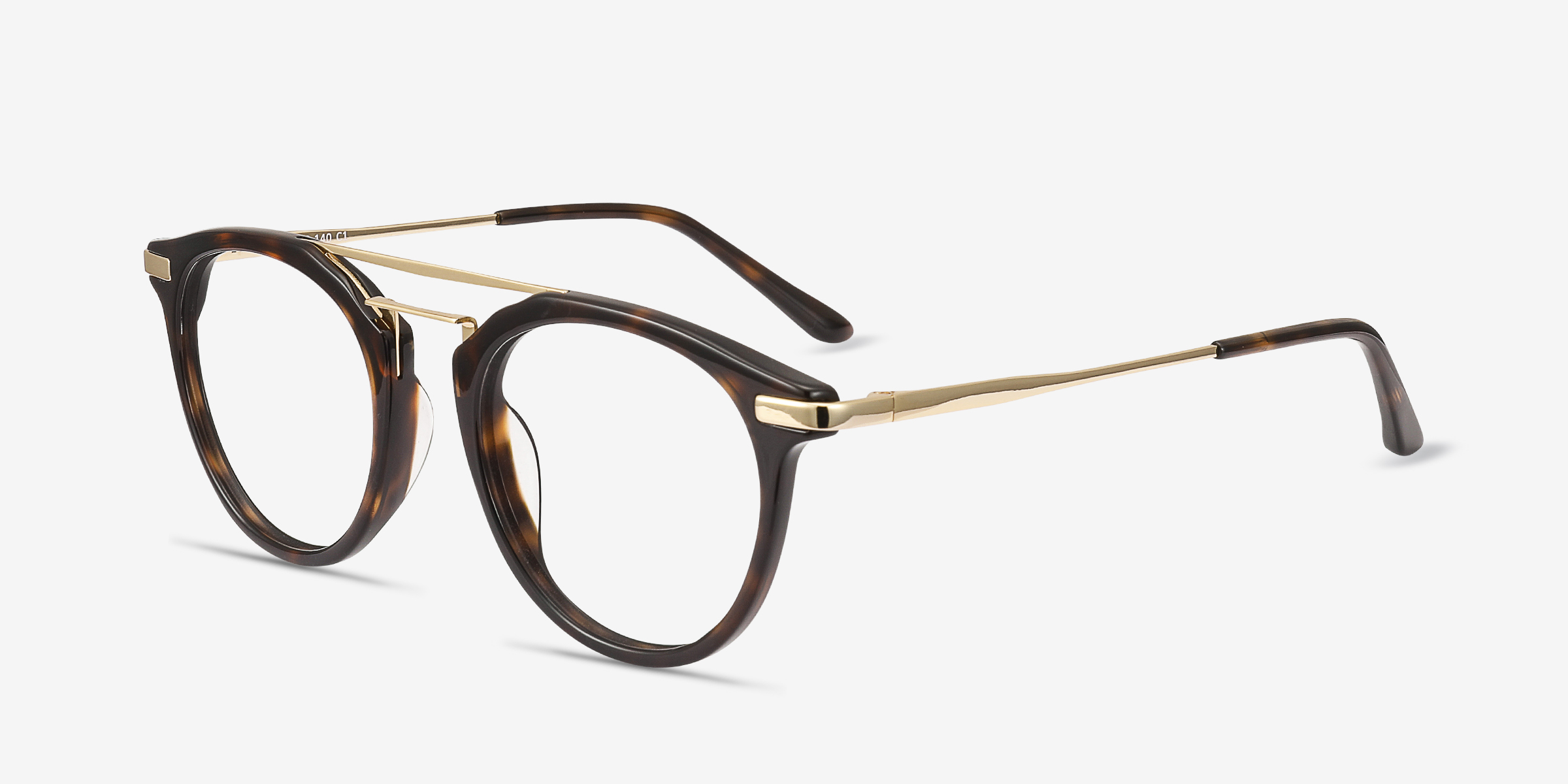 Alba Aviator Tortoise Full Rim Eyeglasses | Eyebuydirect Canada