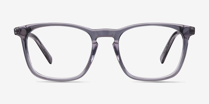 Tuesday Rectangle Gray Glasses for Men | Eyebuydirect