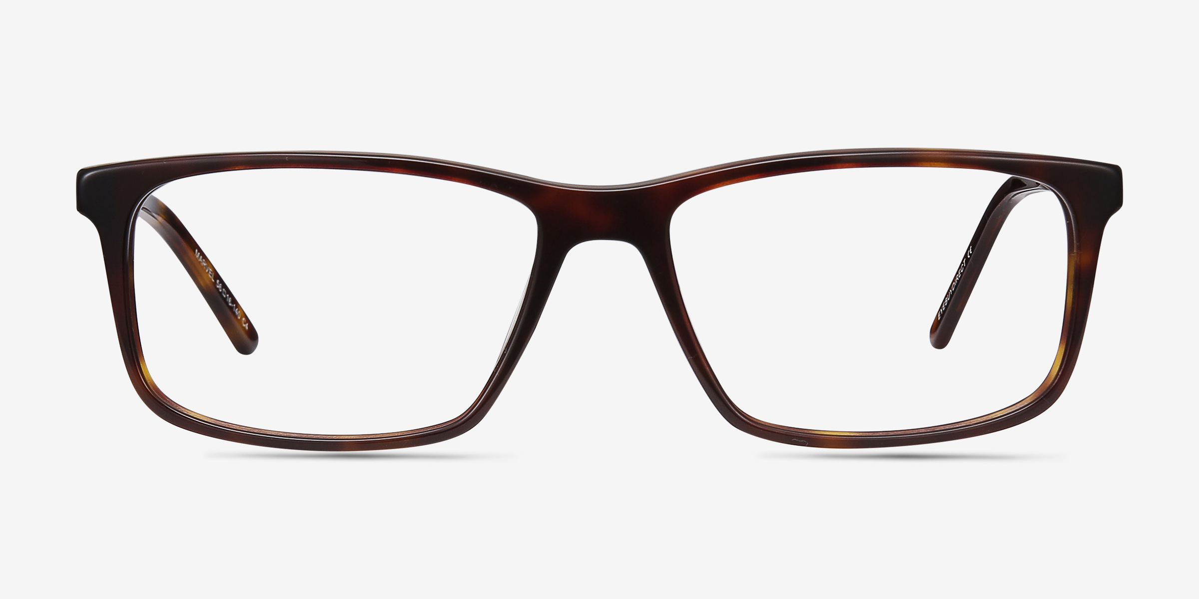 Marvel Rectangle Tortoise Glasses for Men | Eyebuydirect