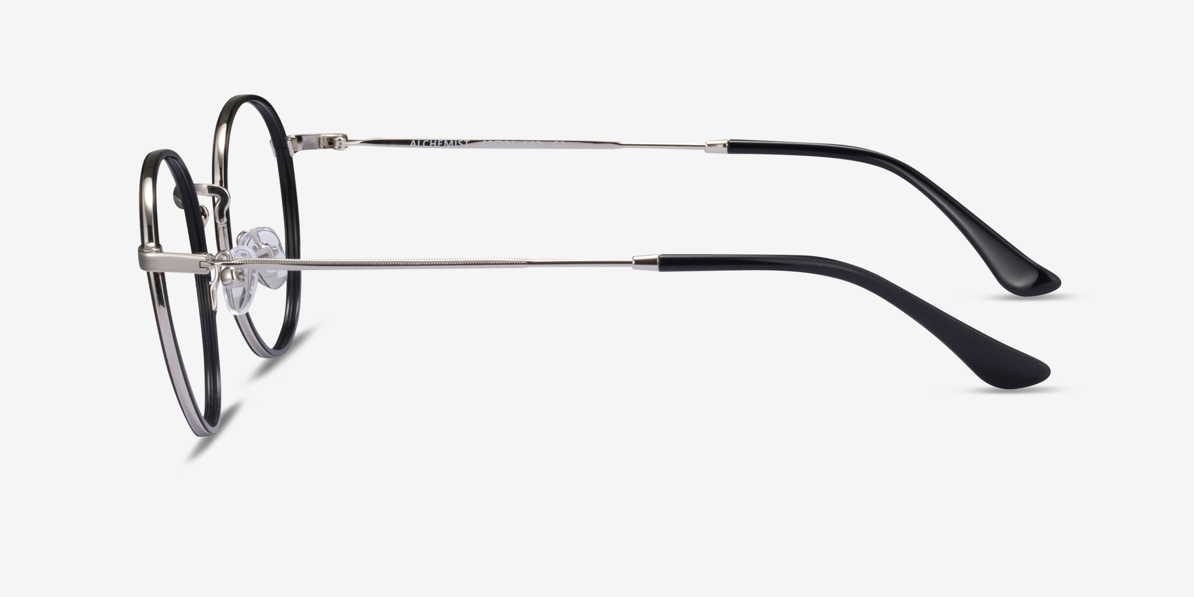 Alchemist Round Black Full Rim Eyeglasses | Eyebuydirect