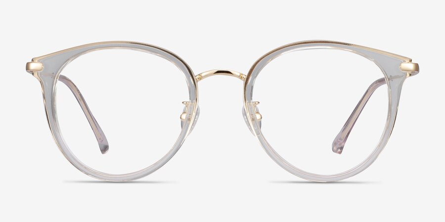 Hollie Round Clear Glasses for Women | Eyebuydirect