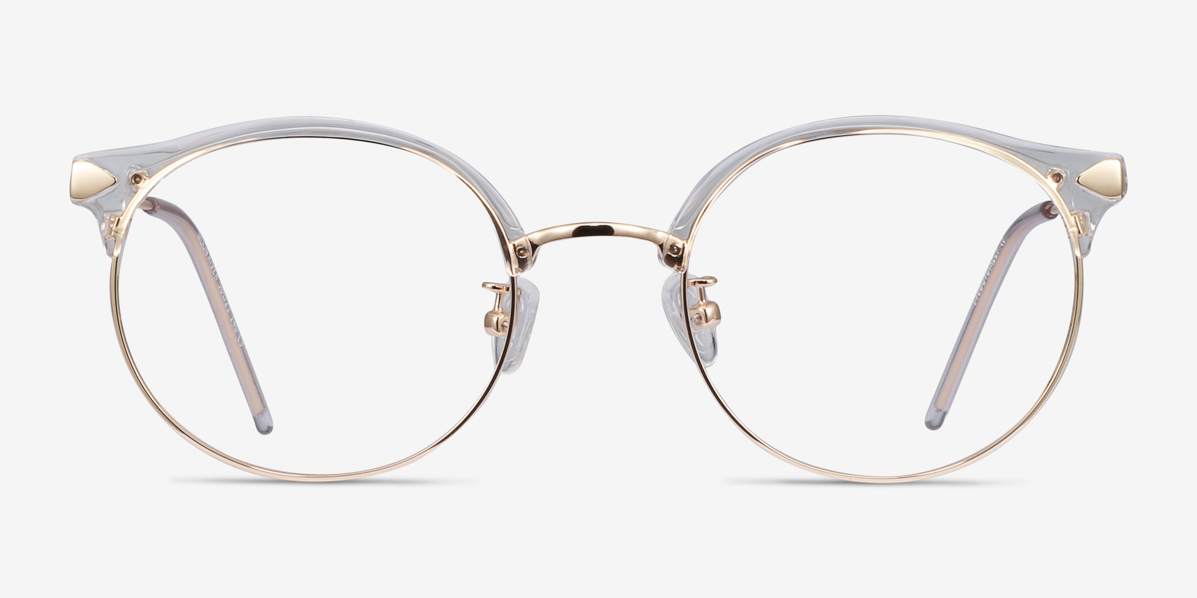 Moon River Round Clear Glasses for Women | Eyebuydirect
