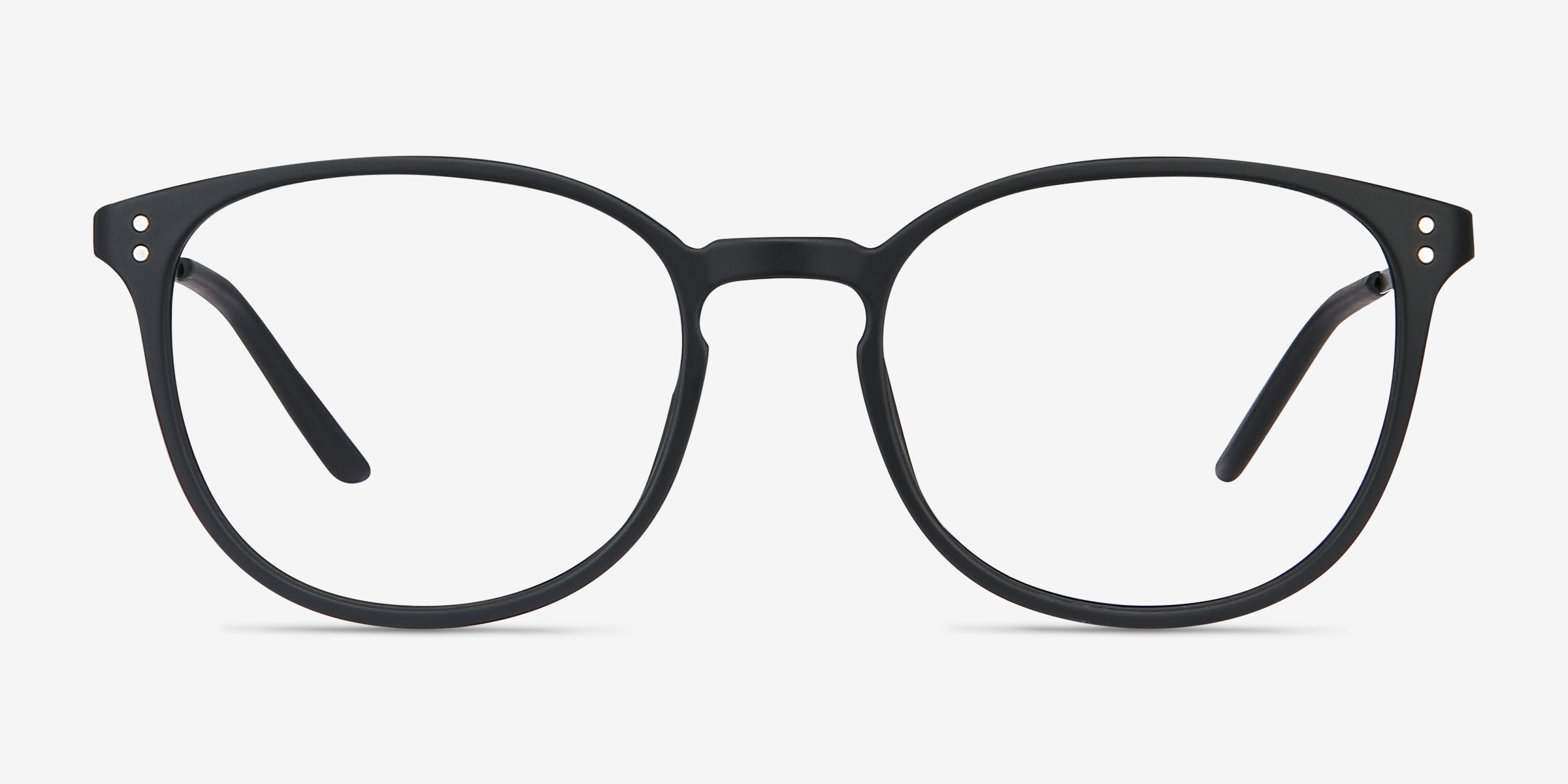 Spoken Round Black Full Rim Eyeglasses | Eyebuydirect