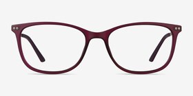 Clarity Rectangle Purple Glasses for Women | Eyebuydirect