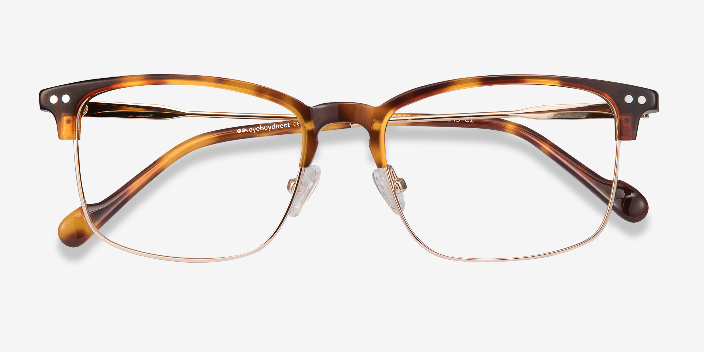 Explorer Rectangle Tortoise Glasses for Men | Eyebuydirect