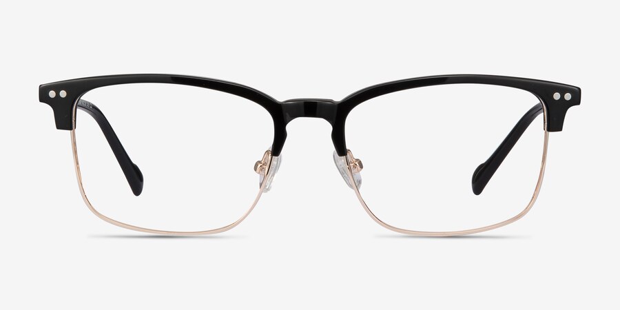 Explorer Rectangle Black Glasses for Men | Eyebuydirect Canada