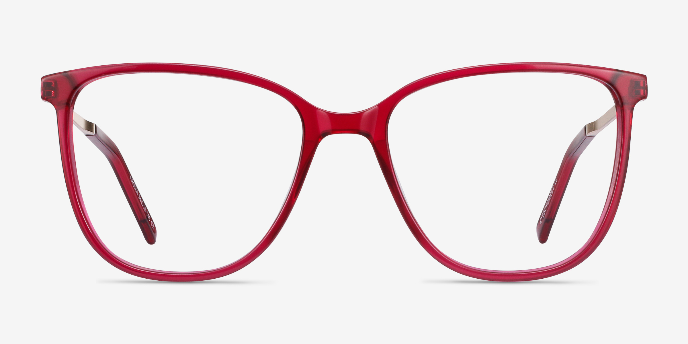 Aroma Cat Eye Raspberry Glasses for Women | Eyebuydirect
