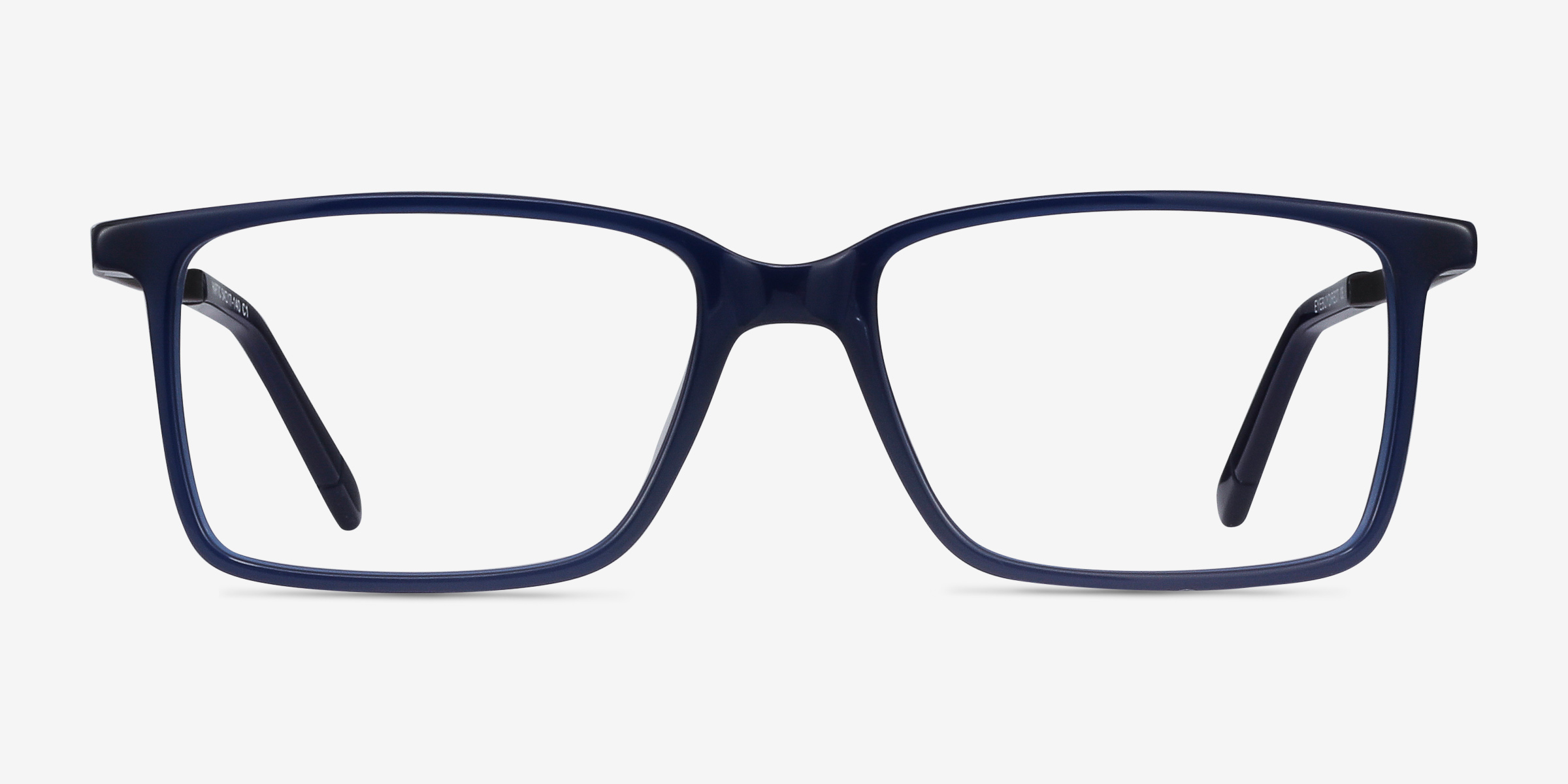 Haptic Rectangle Blue Full Rim Eyeglasses | Eyebuydirect