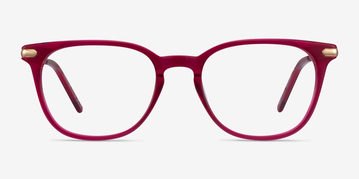 Therefore Oval Raspberry Glasses for Women | Eyebuydirect