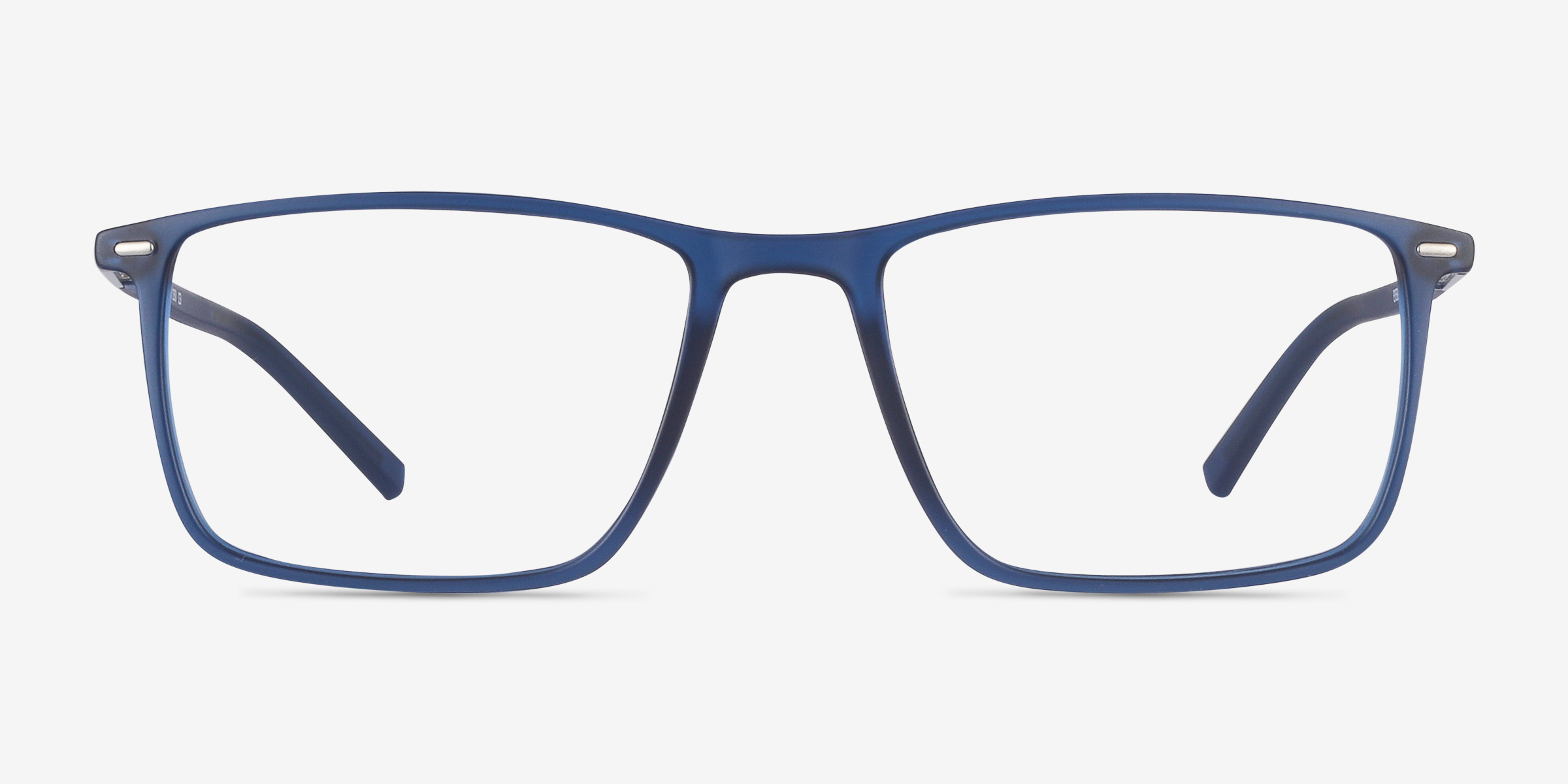 Simon Rectangle Blue Glasses for Men | Eyebuydirect