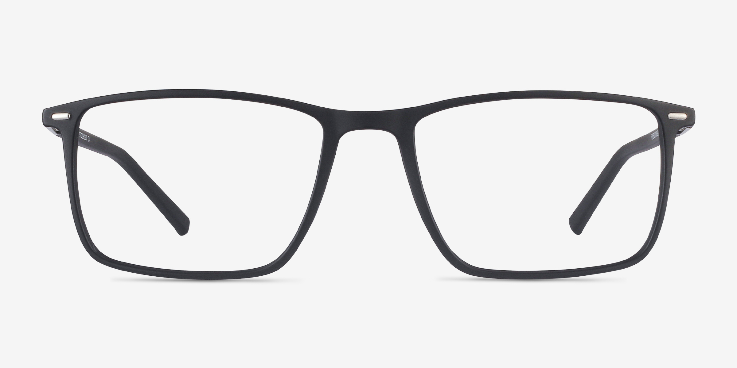 Simon Rectangle Black Glasses for Men | Eyebuydirect