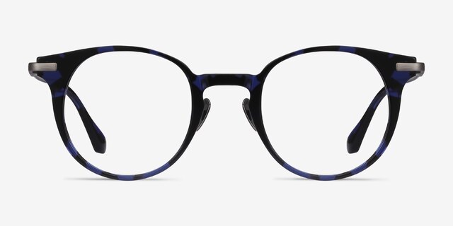 Lazzi Round Blue Tortoise Full Rim Eyeglasses | Eyebuydirect