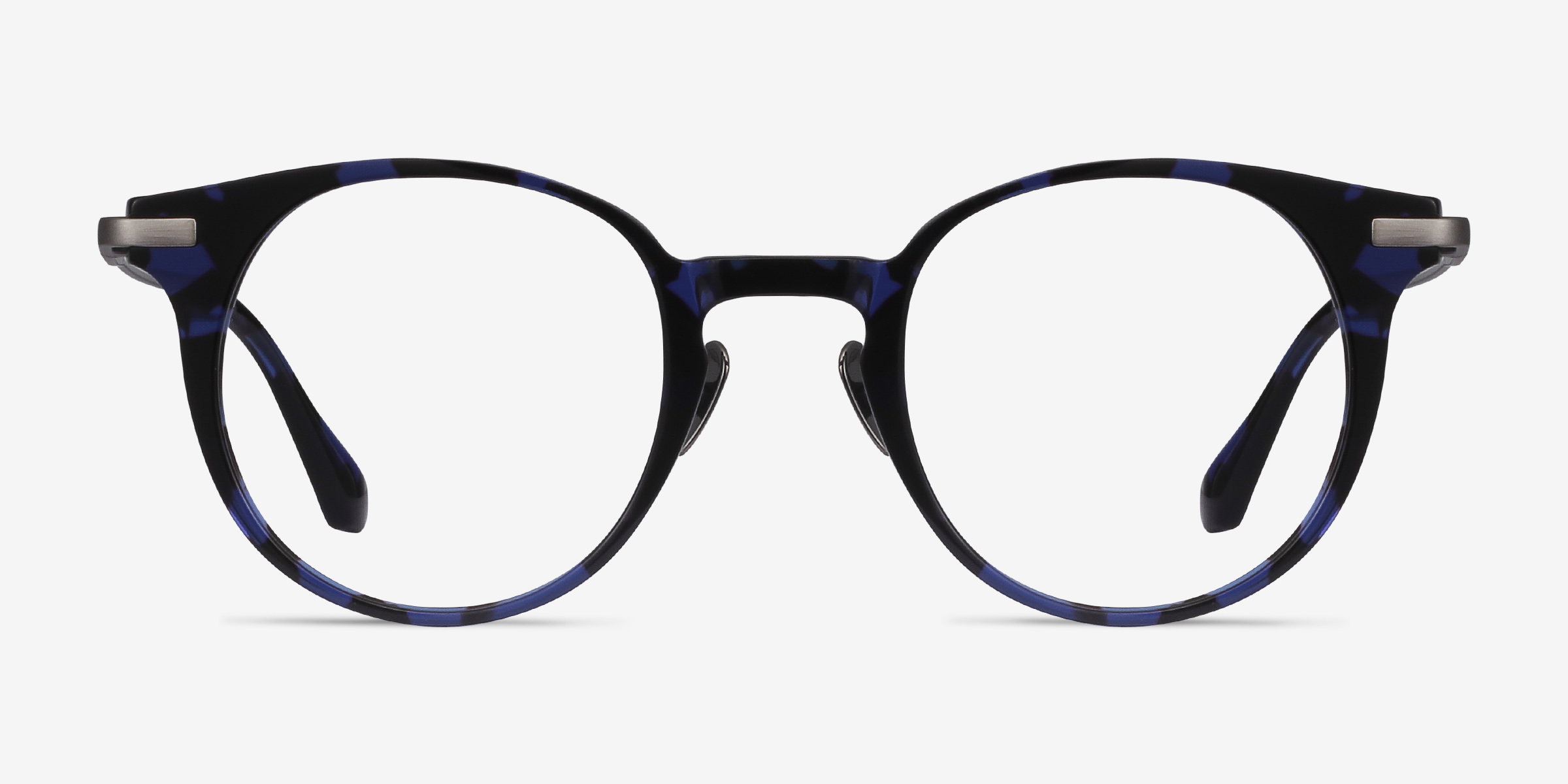 Lazzi Round Blue Tortoise Full Rim Eyeglasses | Eyebuydirect