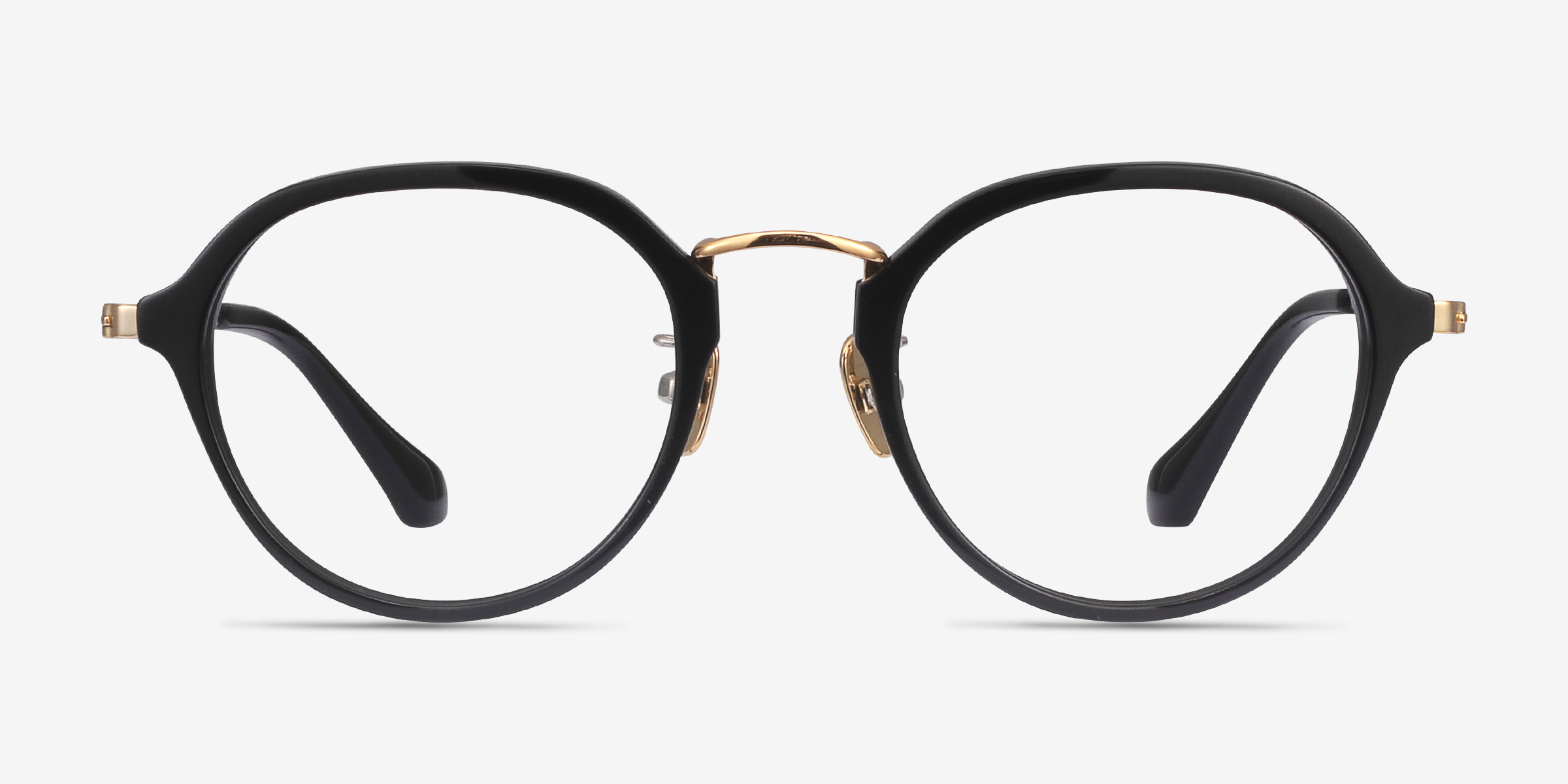 Impact Round Black Full Rim Eyeglasses Eyebuydirect