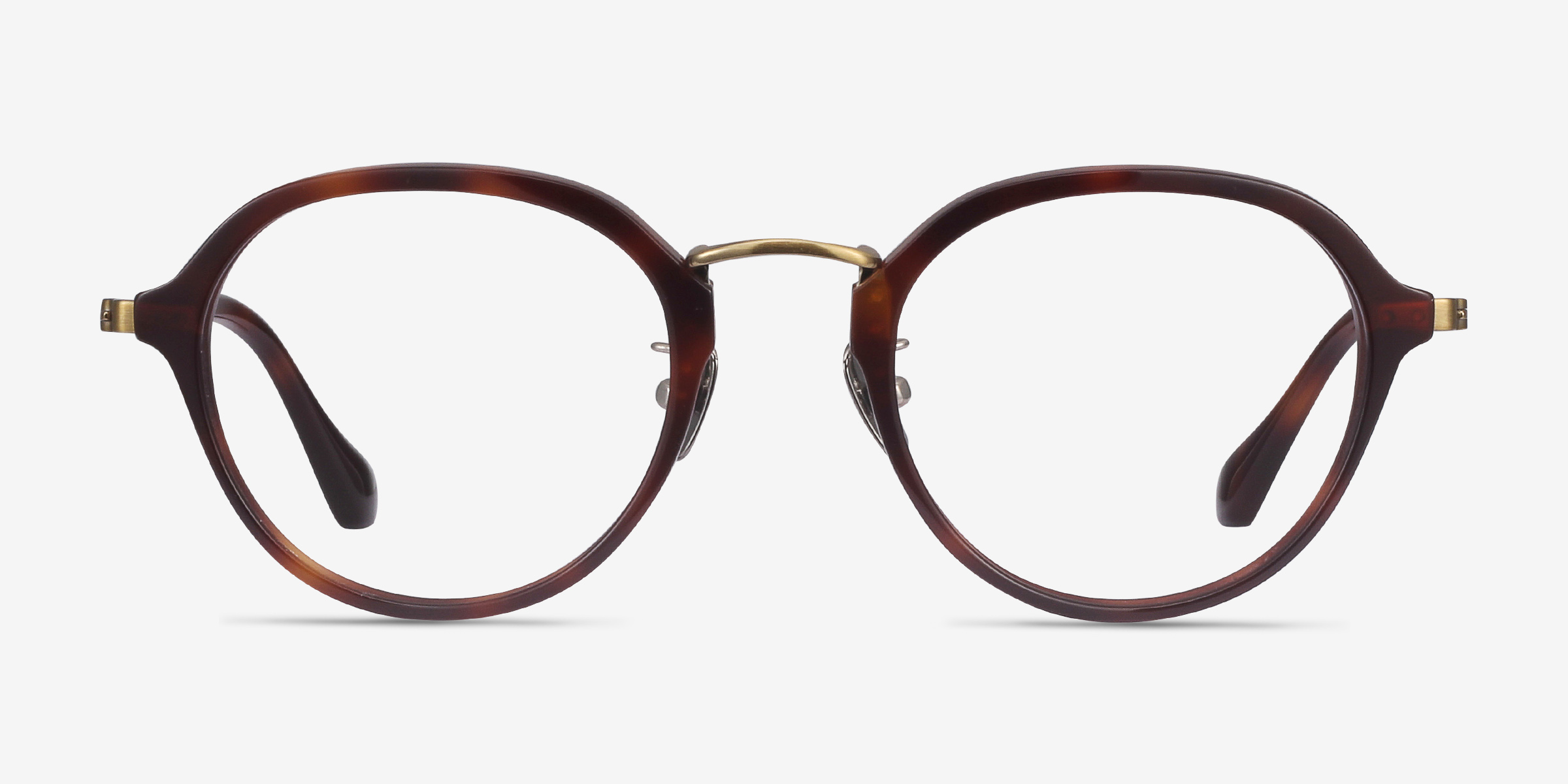 Impact Round Tortoise Full Rim Eyeglasses | Eyebuydirect