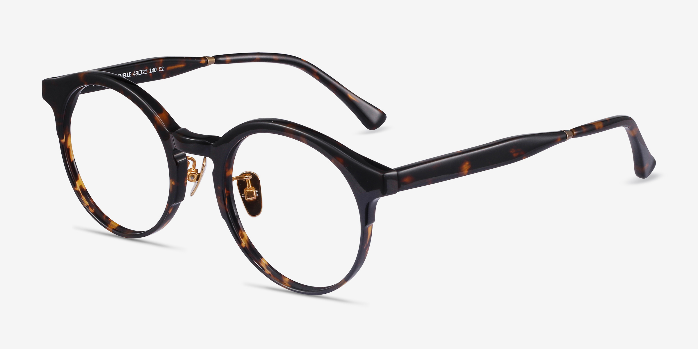 Rochelle Round Tortoise Glasses for Women | Eyebuydirect