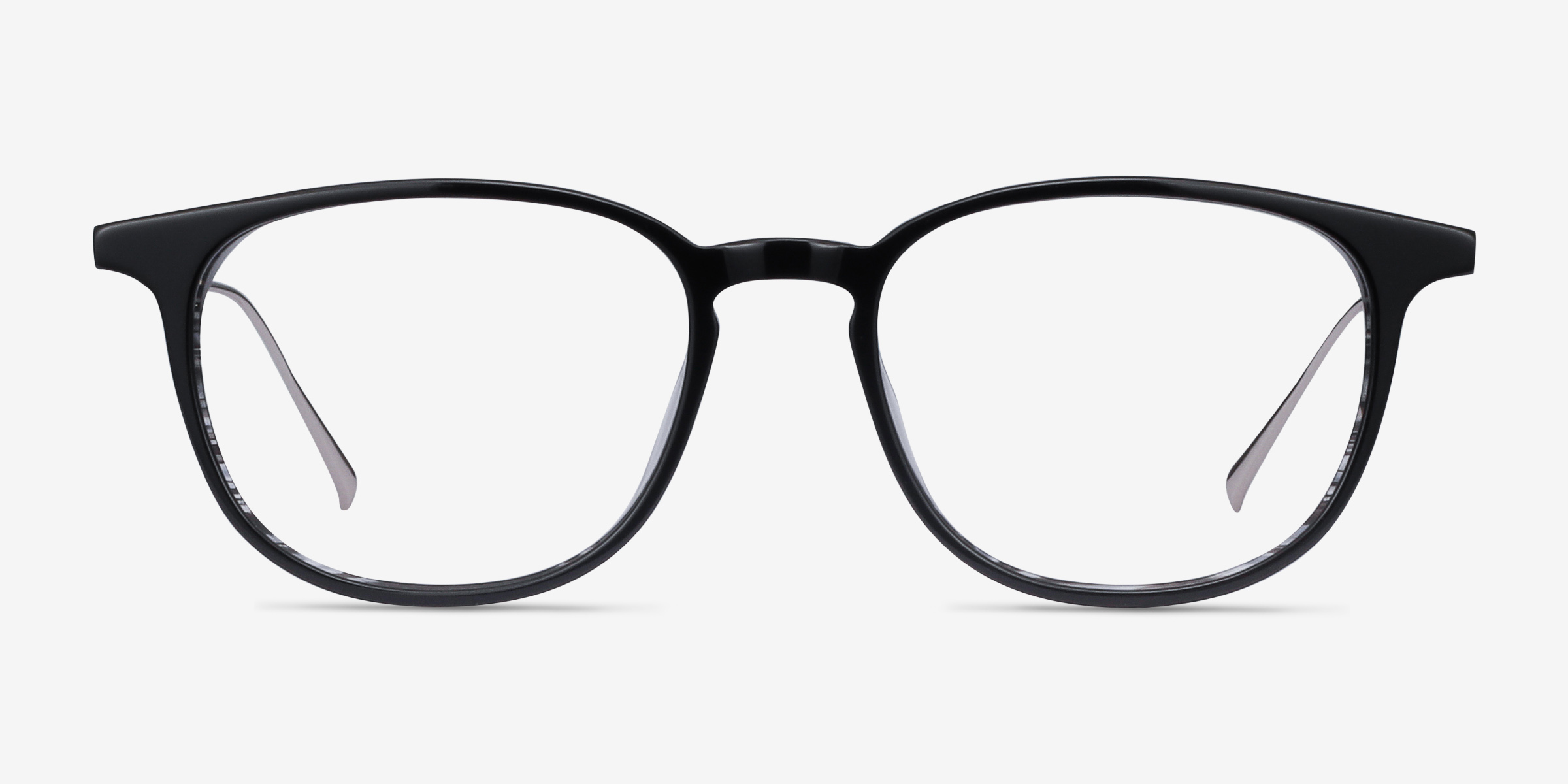 Ballad Black Clear Full Rim Eyeglasses | Eyebuydirect