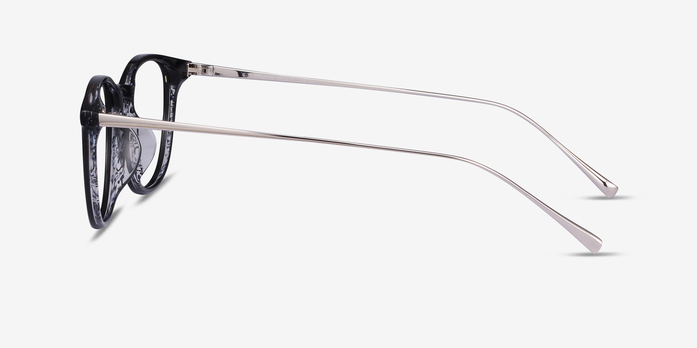 Ballad Black Clear Full Rim Eyeglasses | Eyebuydirect