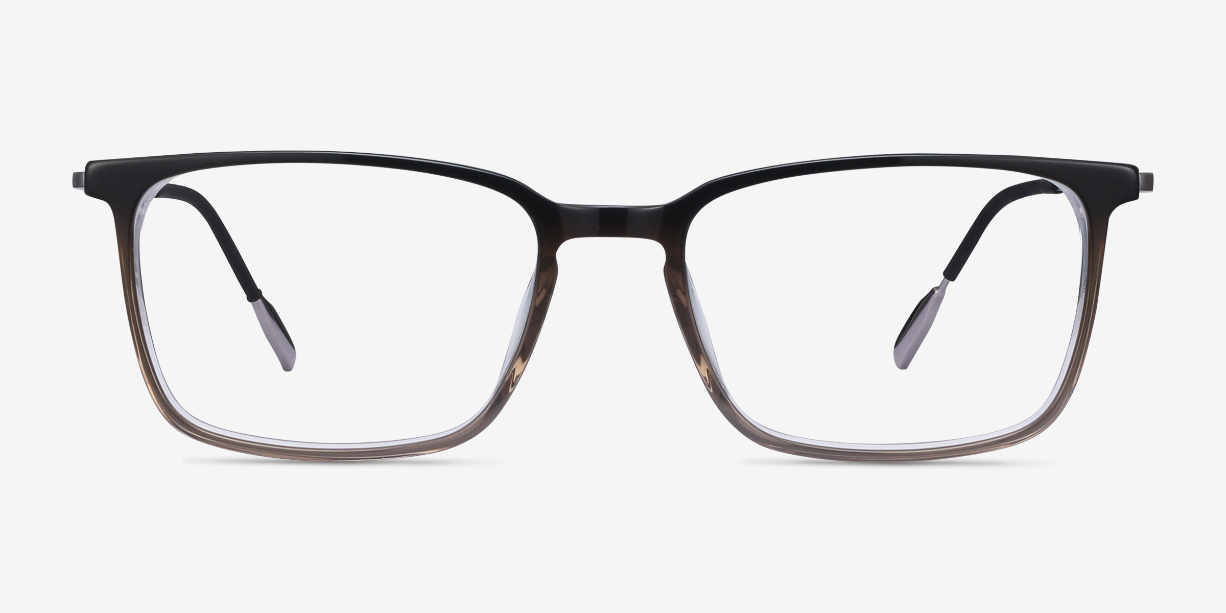 Cameron Rectangle Brown Full Rim Eyeglasses | Eyebuydirect