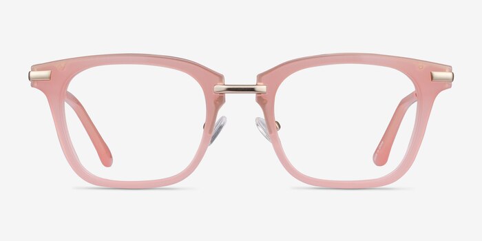 Candela Square Pink Glasses for Women | Eyebuydirect